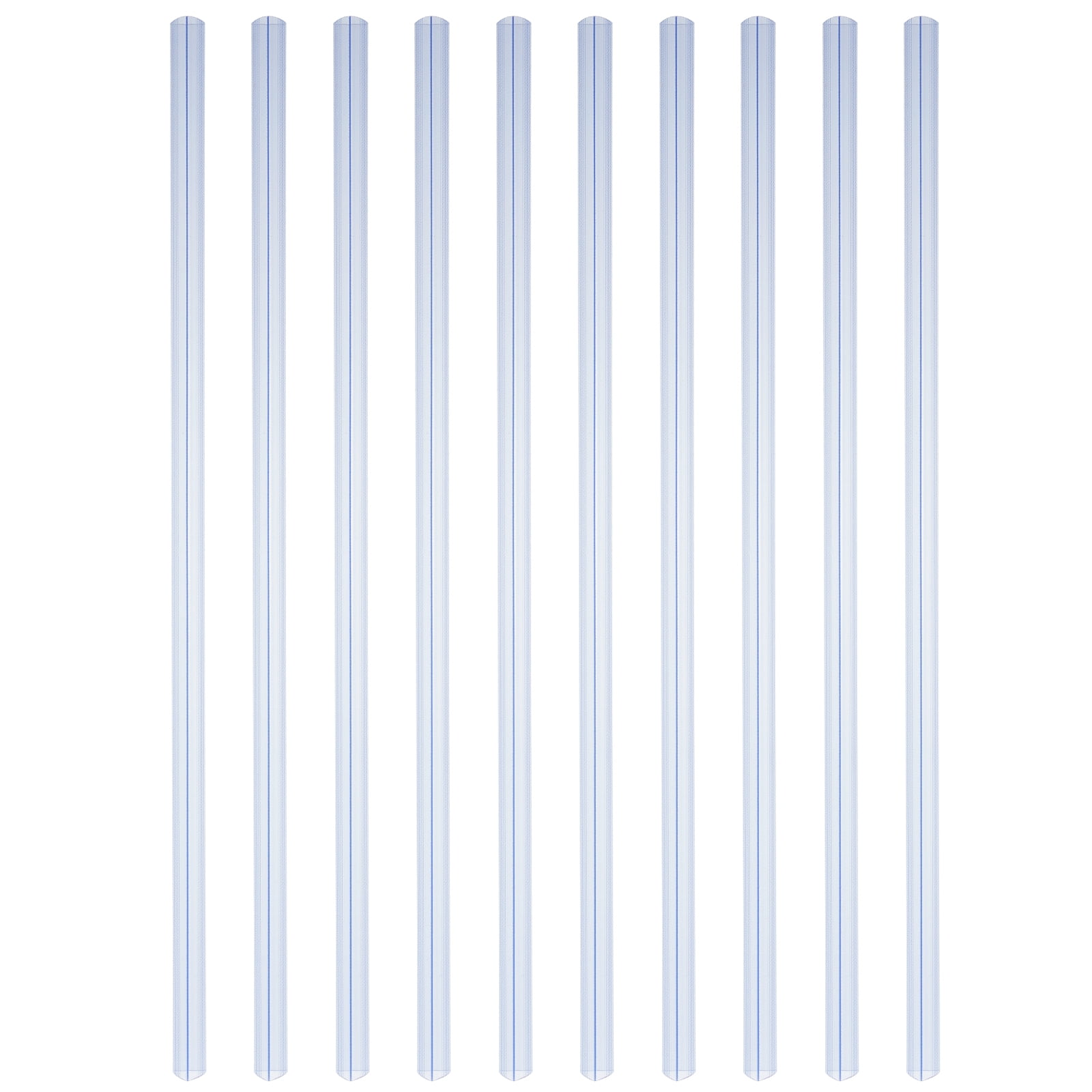 Eease Clear Binding Bars for Report Covers - 10pcs 12" Slide Grip Spine ...