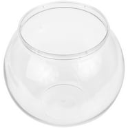16 oz Clear Mini Plastic Fish Bowls (12 Pack) for Drinks, Decorations ...