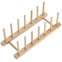 Crochet Yarn Holder Thread Rack Wood Multifunctional Portable String ...