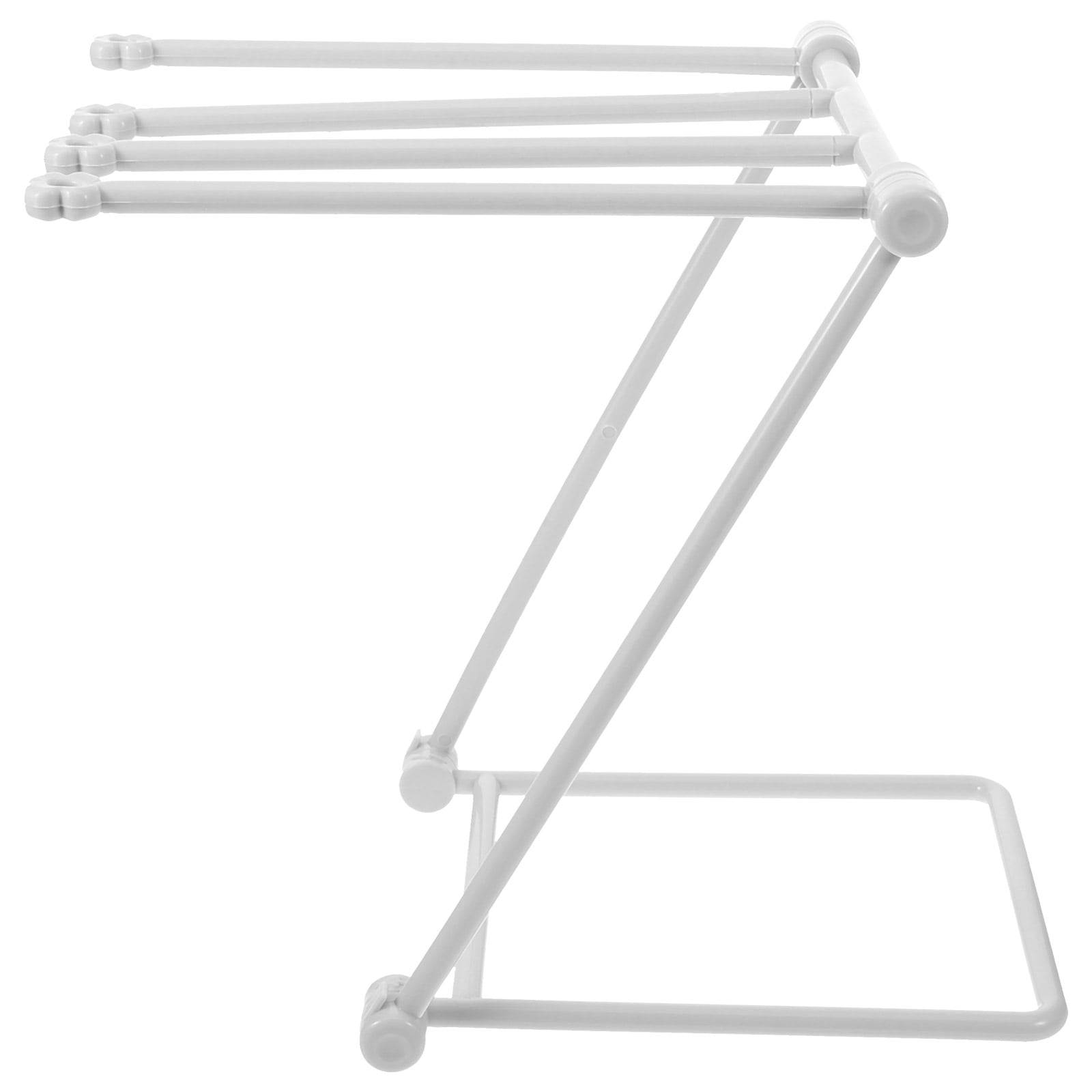 Eease Countertop Towel Rack Foldable Holder for Bathroom Vanity (Light ...
