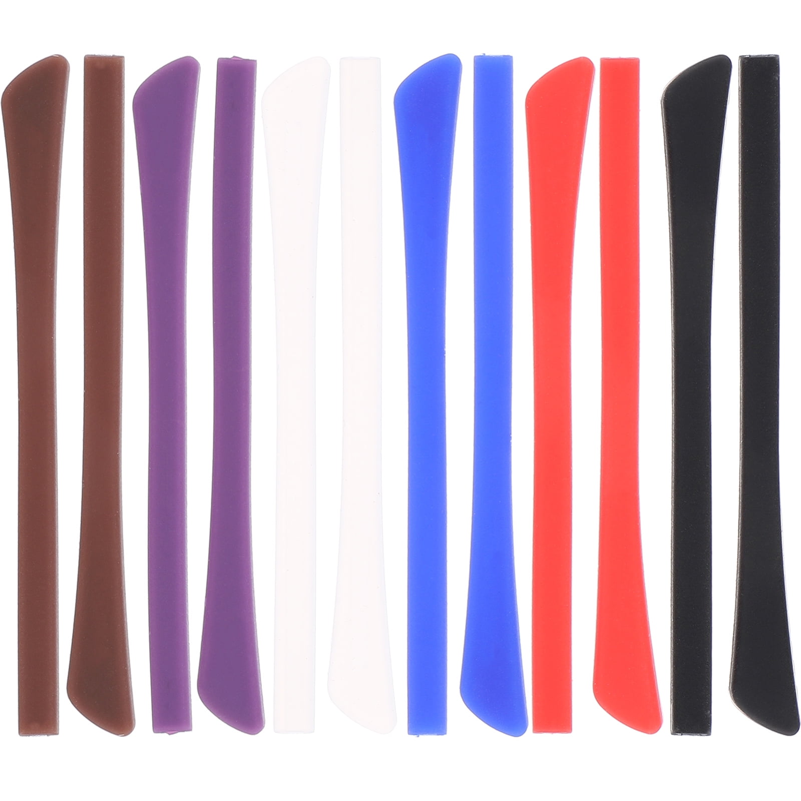 Eease Eyewear Leg Cover 12 Pairs of Silcone Eyeglasses Leg Cover Anti ...