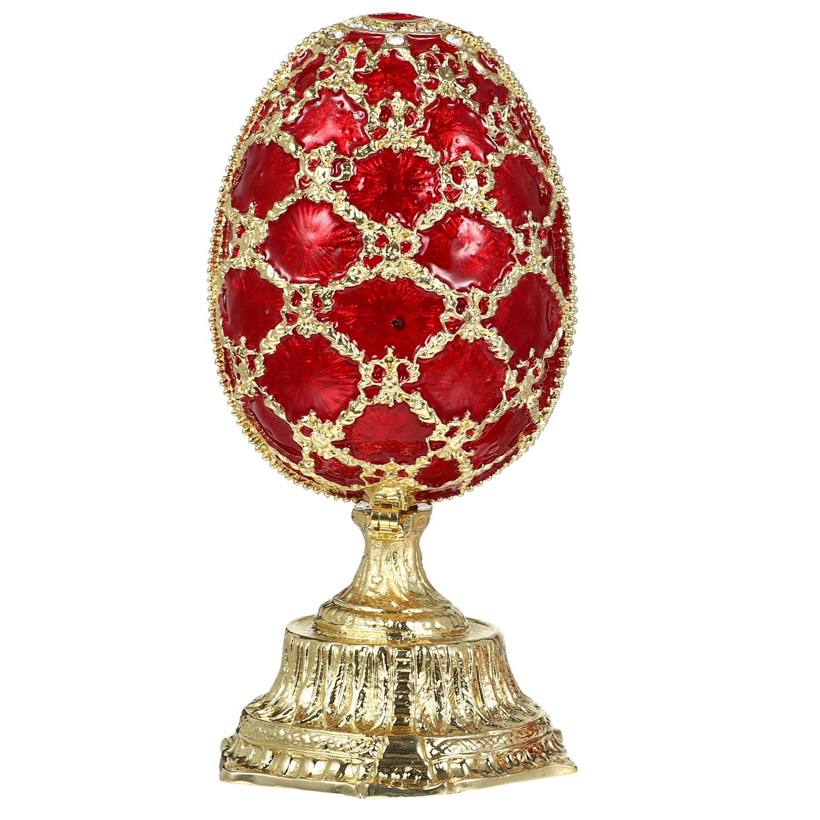 Eease -Style Hand Painted Red Trinket Box - Unique Gift - Walmart.com