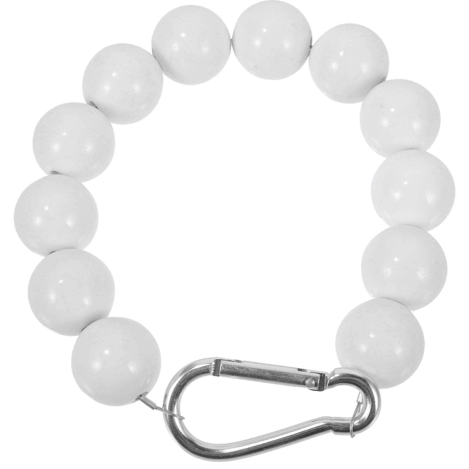 Eease Flag Pole Rings Flagpole Retainer Ring Beaded Flag Mount Rope ...