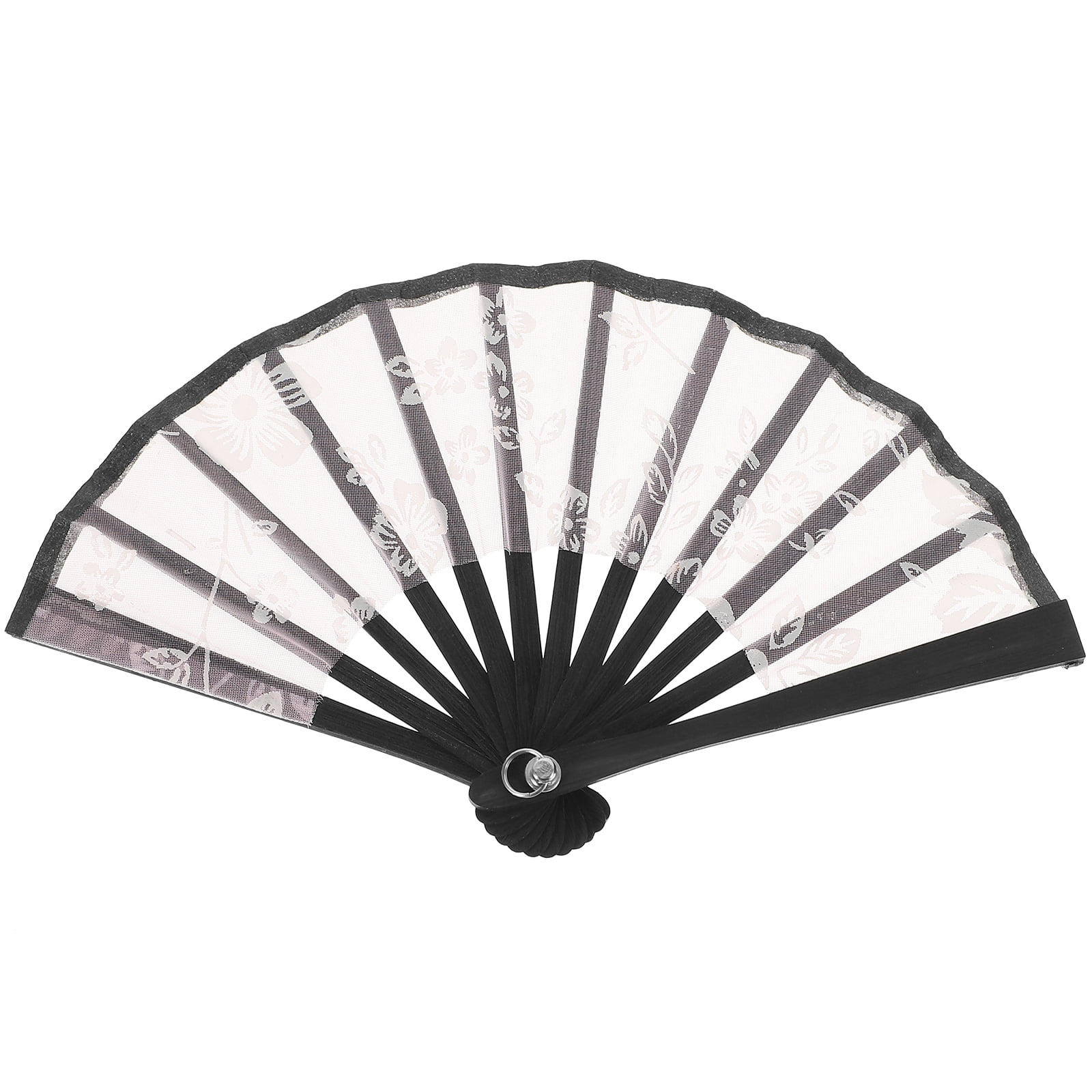 Eease Floral Miniature Handheld Chinese Silk Folding Fan Retro Dolls ...