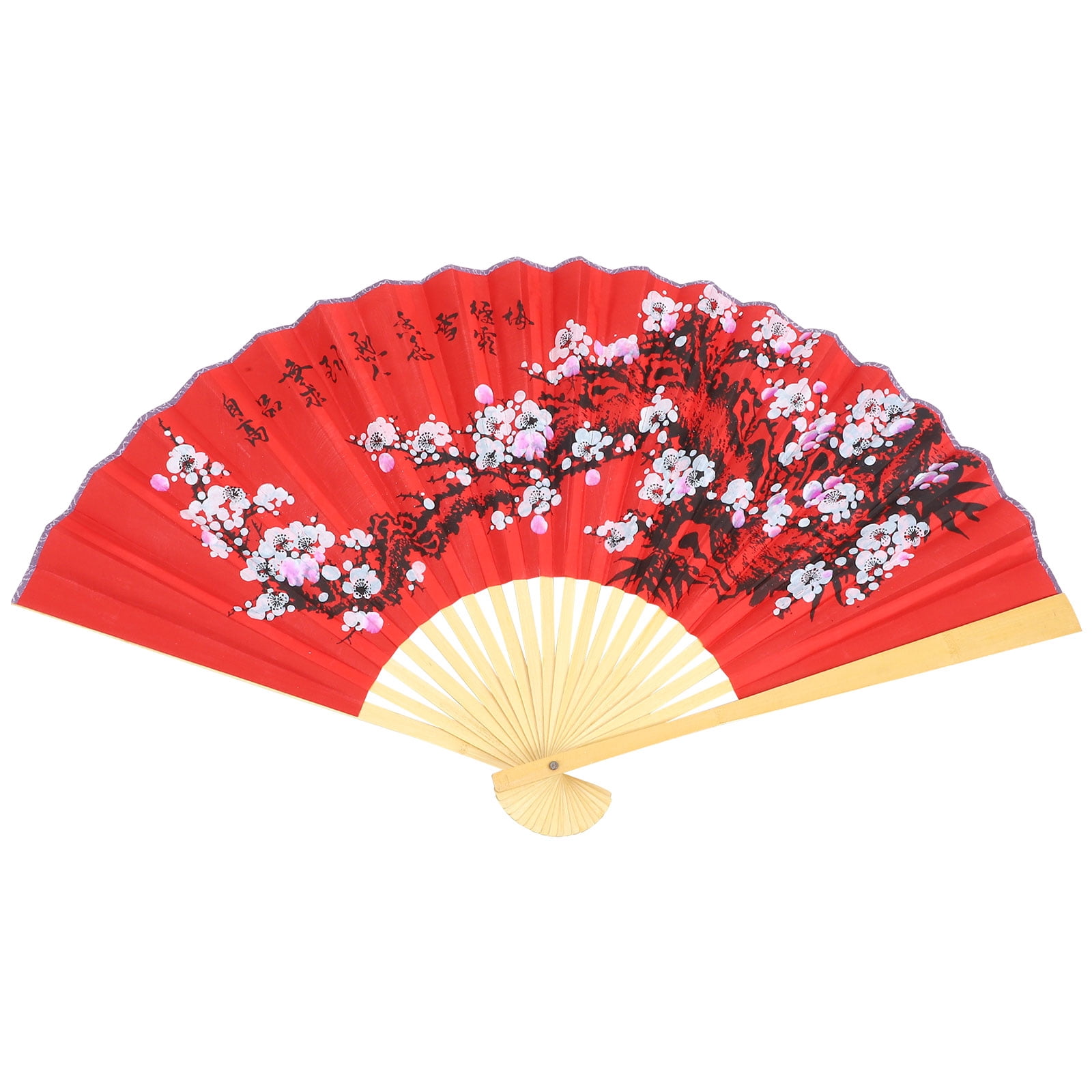 Eease Flower Folding Wall Fan Giant Fan Wall Decor Ornament Chinese ...