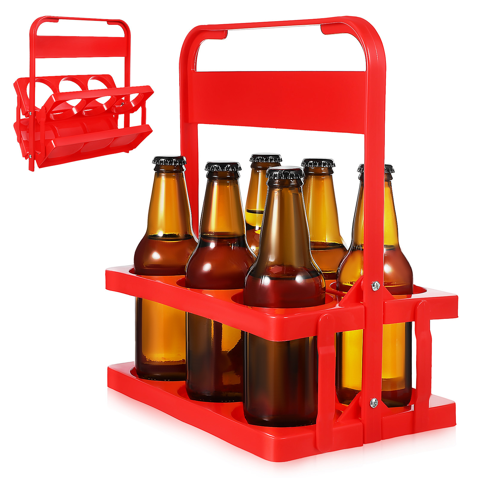 Eease Foldable Drink Carrier Reusable Take Out Drink Holder Portable ...