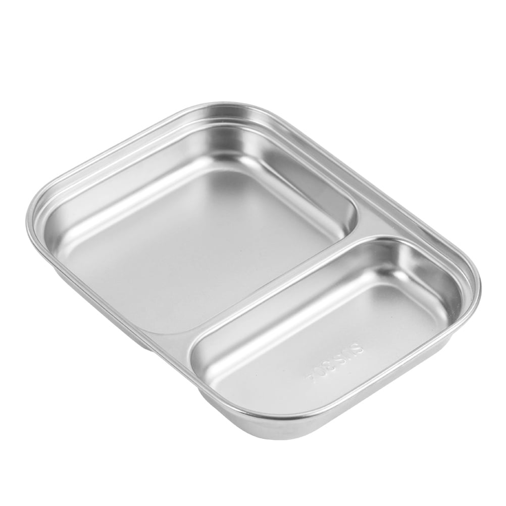 Eease Food Plate Divided Food Serving Plate Multi-use Buffet Plate ...