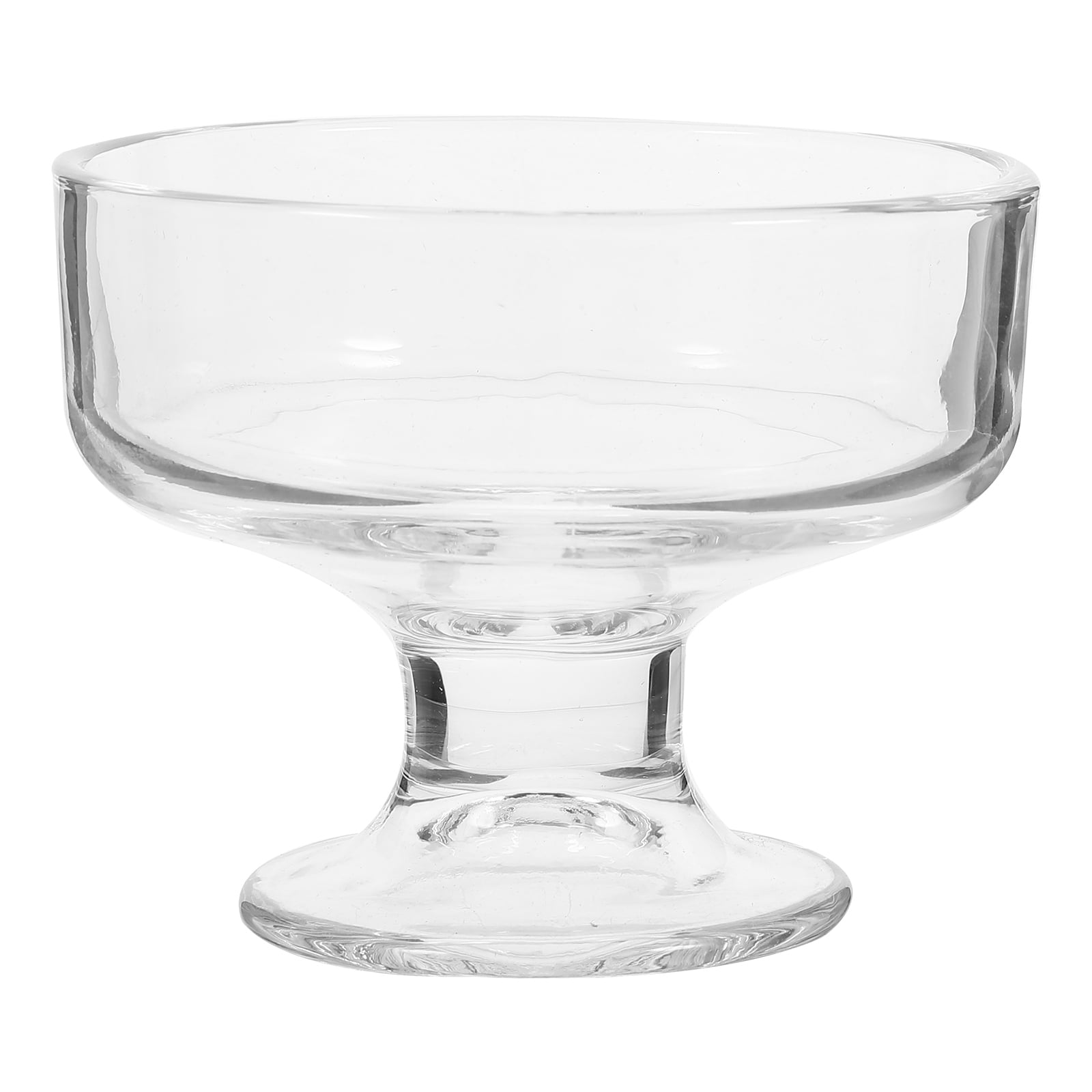 Eease Glass Ice Cream Bowl Footed Dessert Bowl Milk Cup Decorative ...