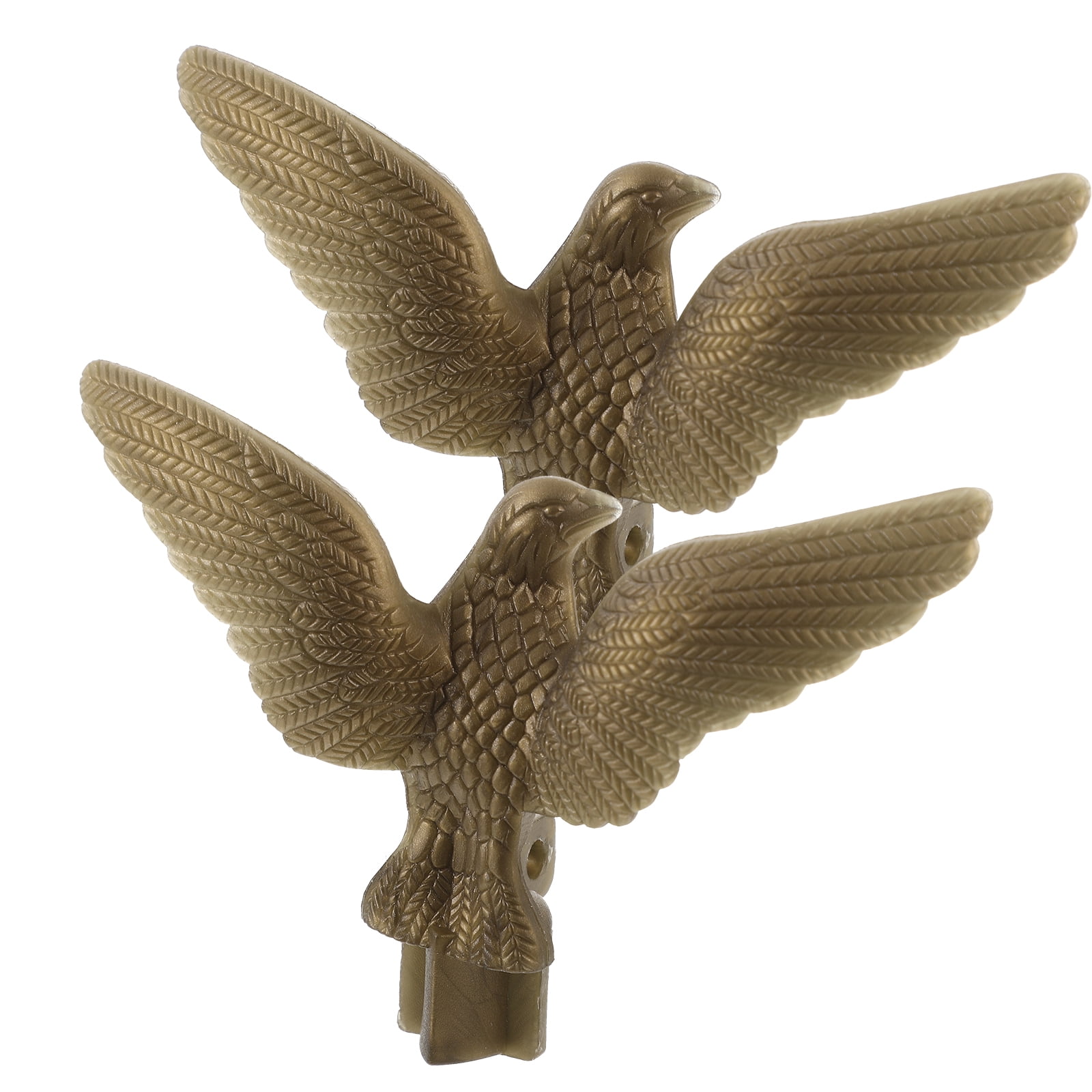 Eease Golden Eagle Flag Pole Topper for Outdoor Flagpole (2pcs ...