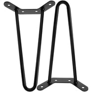 BENTISM 26 inch Steel Hairpin Furniture Legs, Set of 4, DIY Desk Table ...
