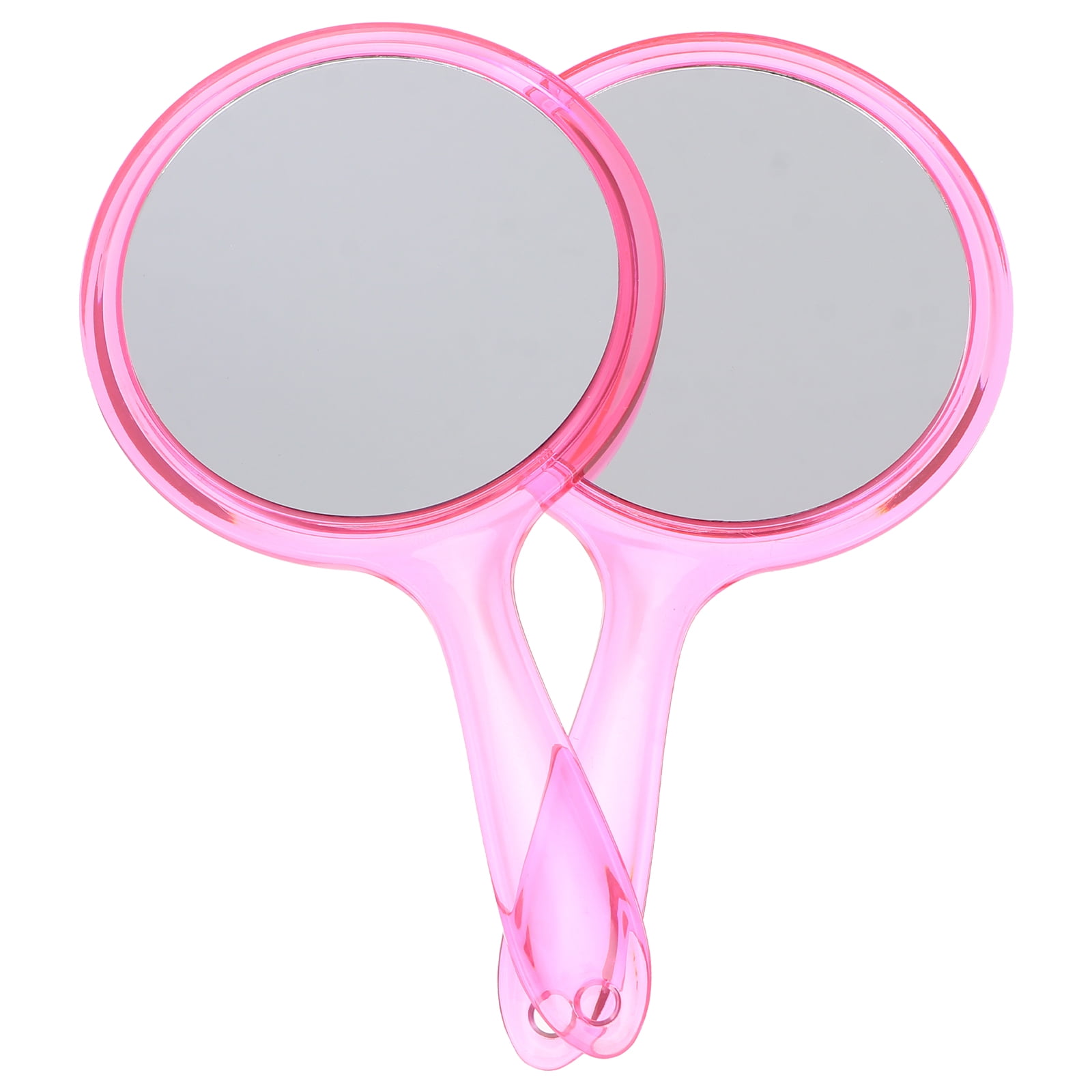Eease Handheld Makeup Mirror: 2pcs Double Sided Magnifying Mirrors ...