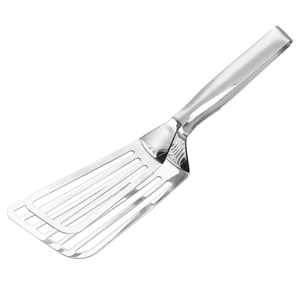 Eease Heavy Duty Double Sided Fish Spatula Tongs Stainless Steel ...