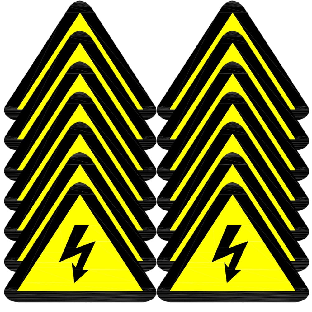 Eease High Voltage Warning Sticker Labels - 25pcs - Walmart.com