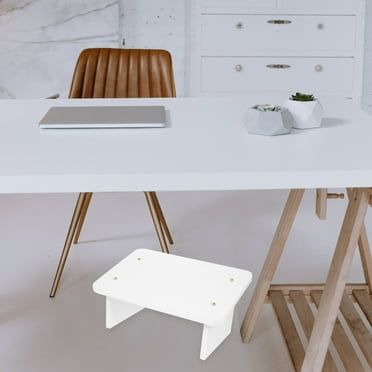 Adjustable Folding Foot Stool with Rolling Wheels, Support for Feet and ...