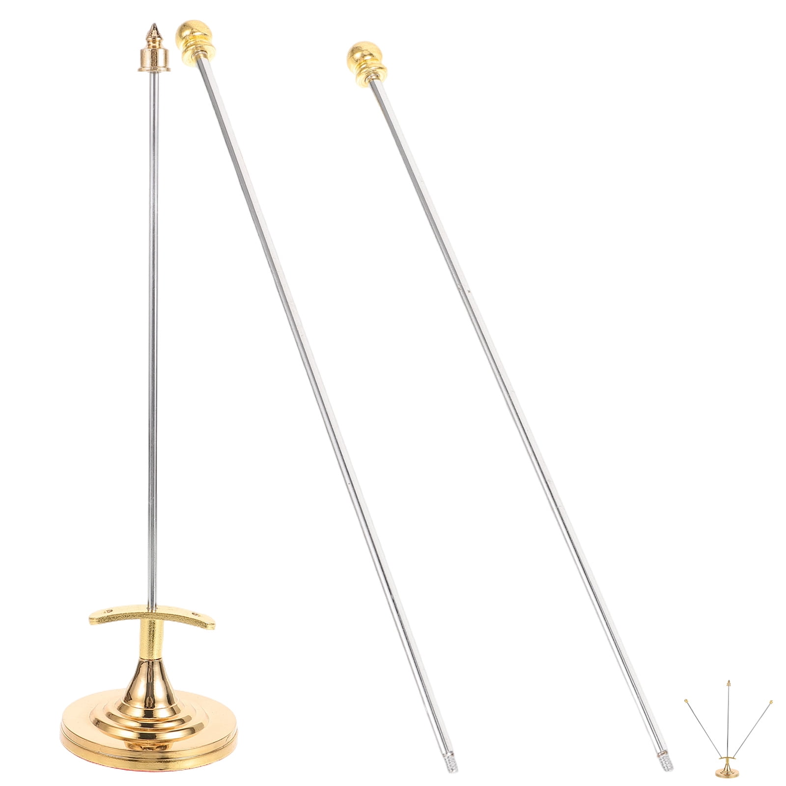 GOOHOCHY Table Flag Base for Negotiation Sign with Table Flag Stand and ...