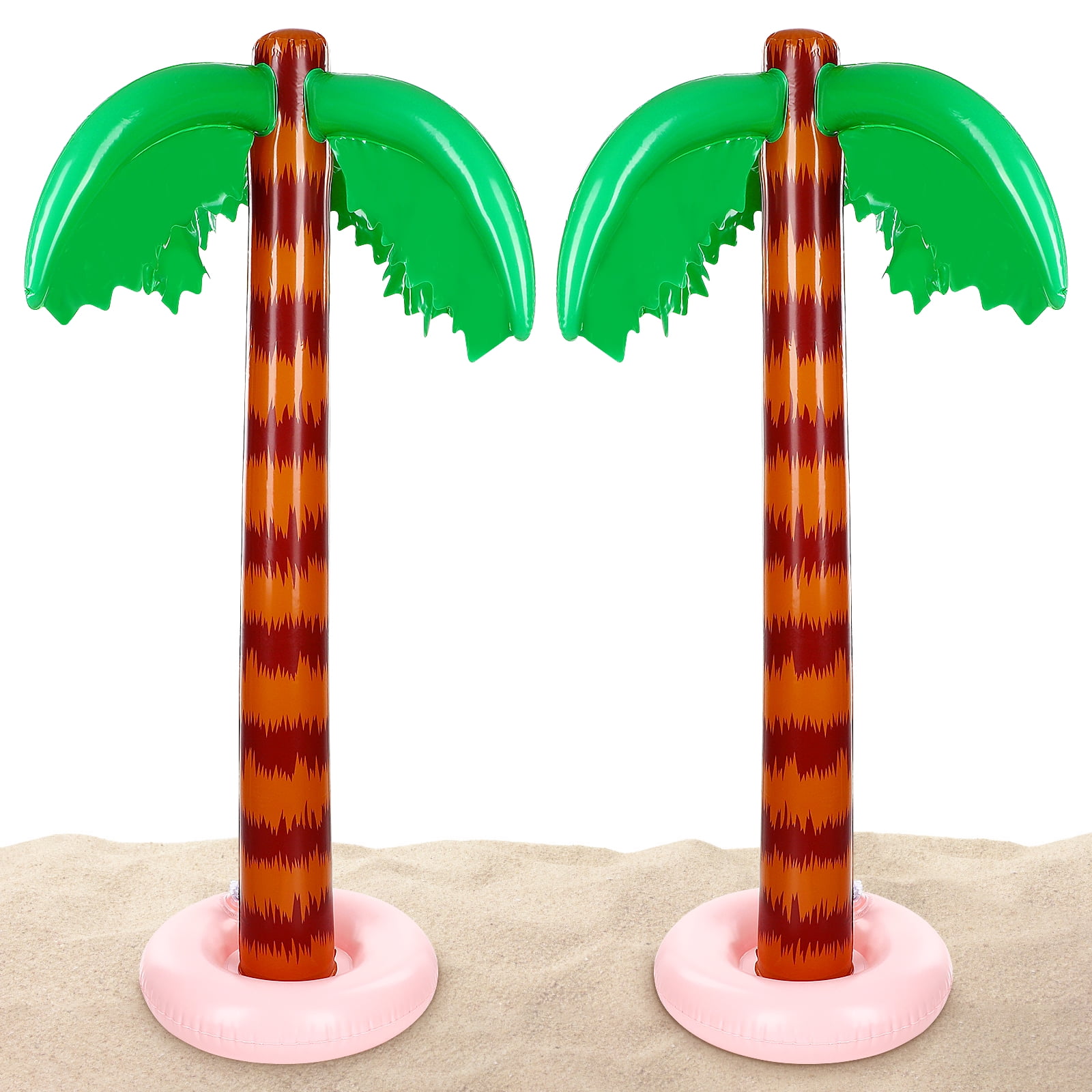 EXHUMKY Green Inflatable Coconut Tree Toys for Summer Parties and ...