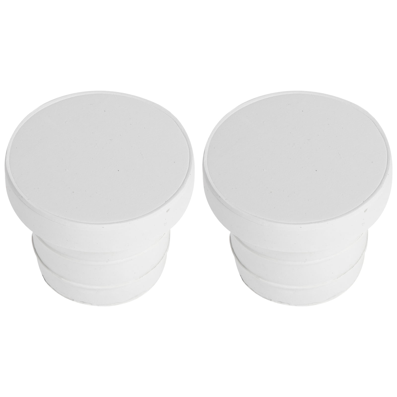 Eease Inground Pool Ladder Rubber End Cap - White - Walmart.com