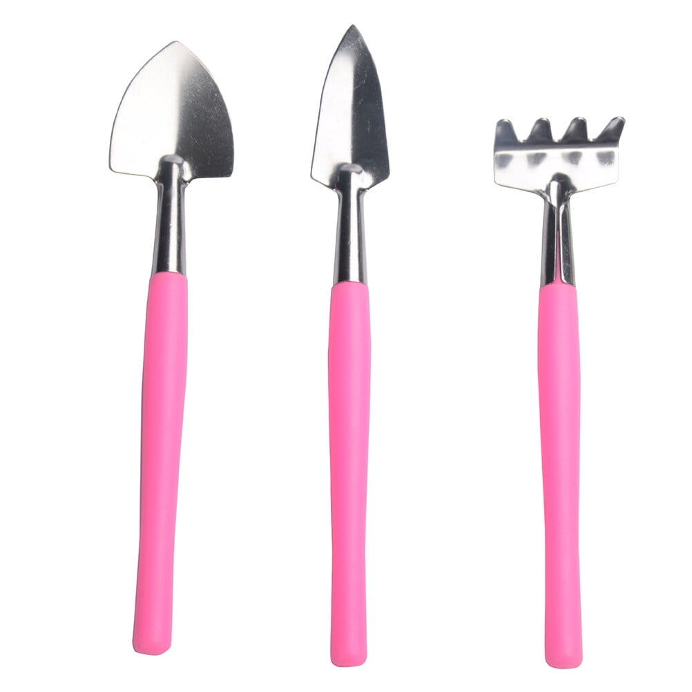 Eease Iron Garden Tool 3pcs Garden Tool Hand Planting Tools Small Rake ...
