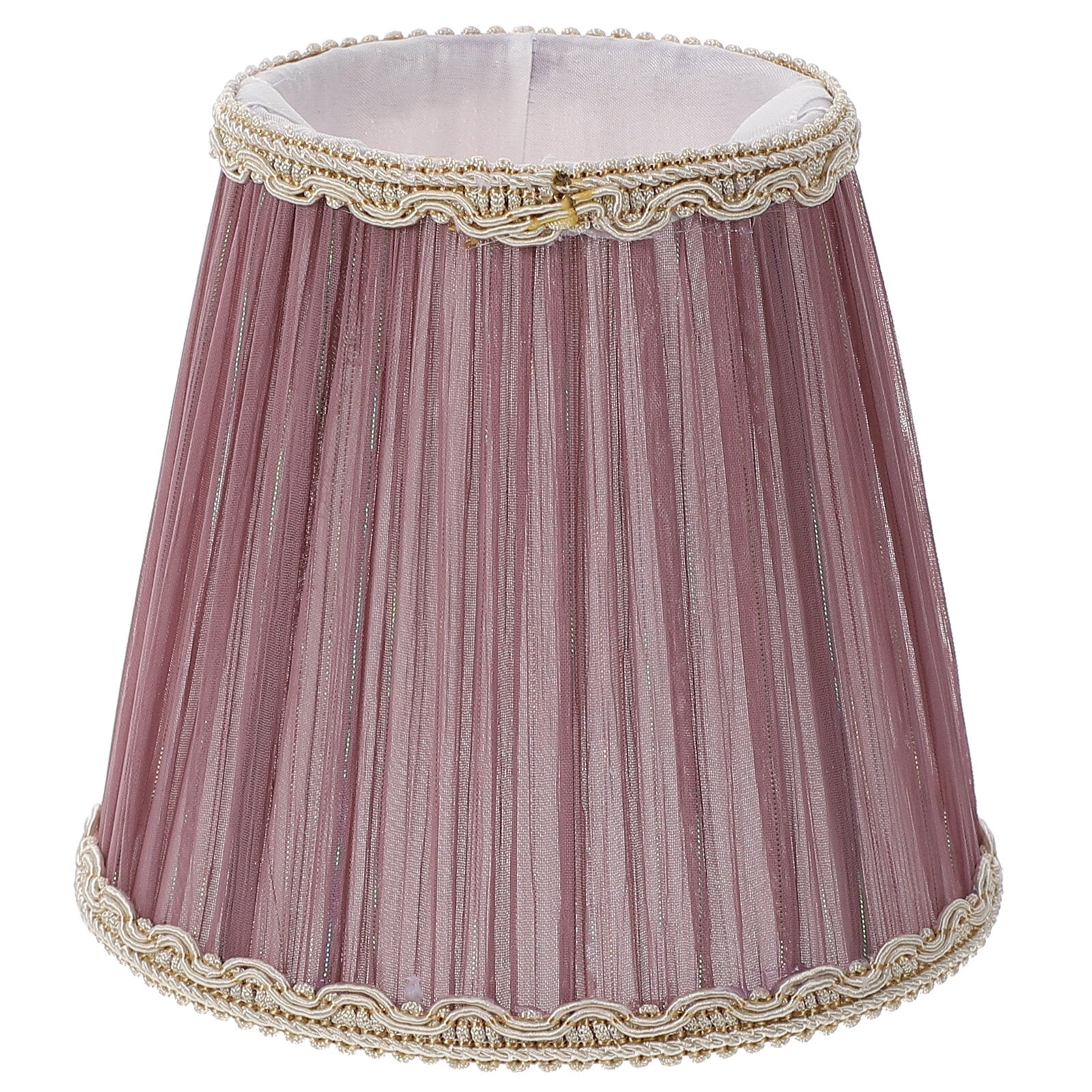 Eease Lamp Shades Cloth Covers Clip On Bulb Fabric Harp Cone Vintage ...