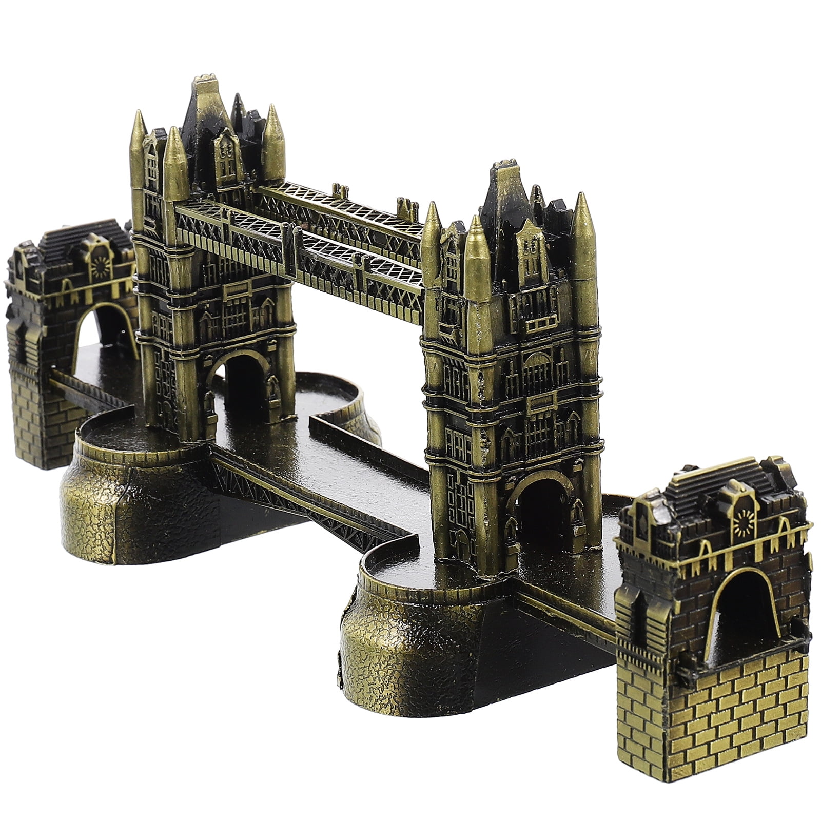 Eease London Tower Bridge Model UK Building Alloy Collectible Figurine ...