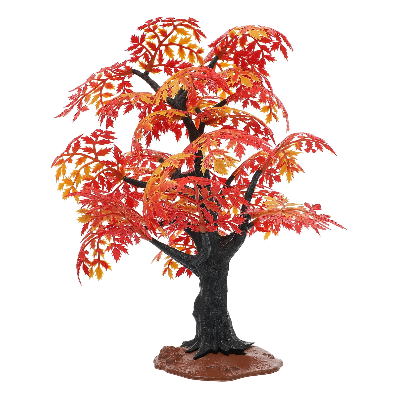 Eease Maple Tree Model Artificial Plant: Tabletop Fall Tree Decoration ...