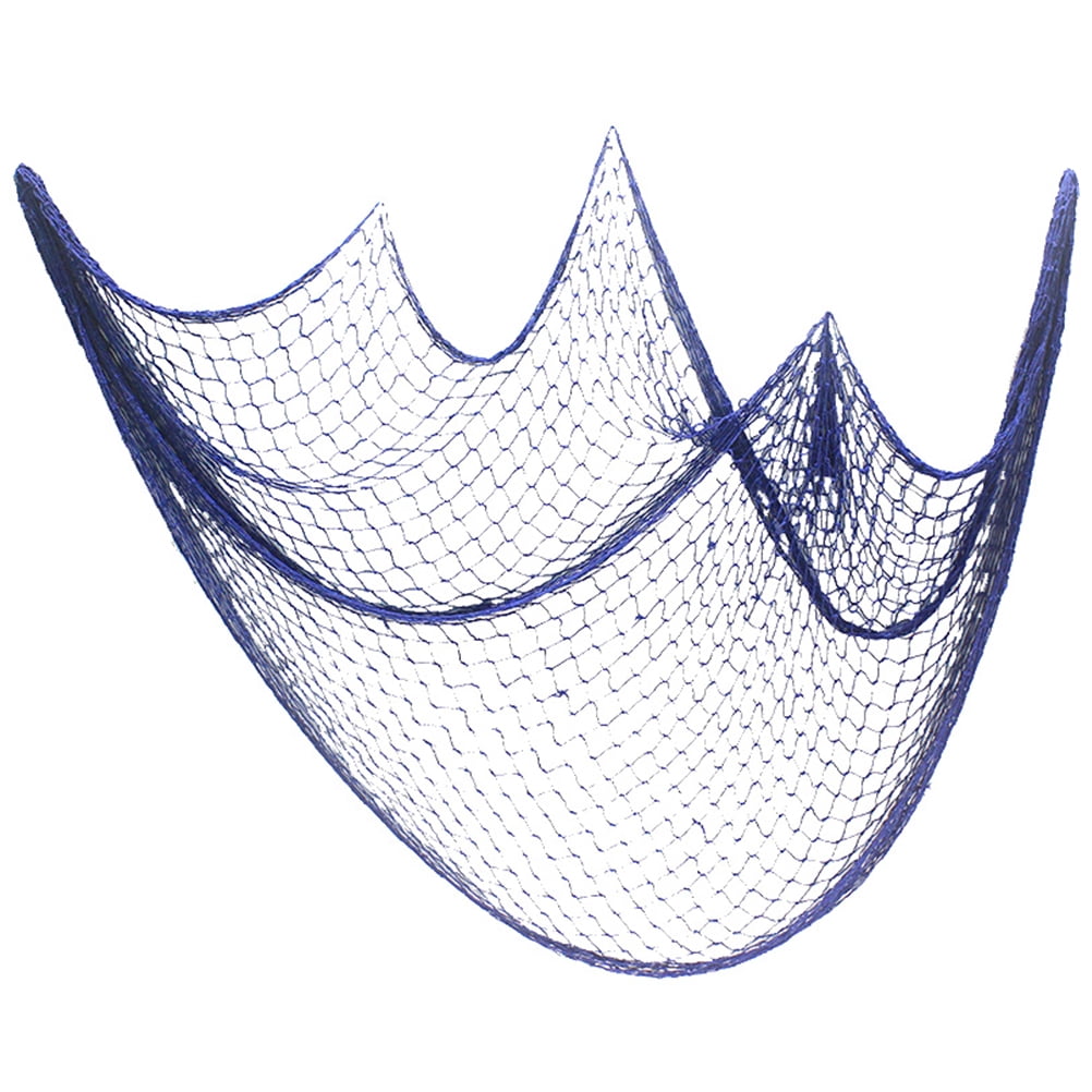 Eease Mediterranean Style Wall Hanging Decorative Fish Net Nautical ...