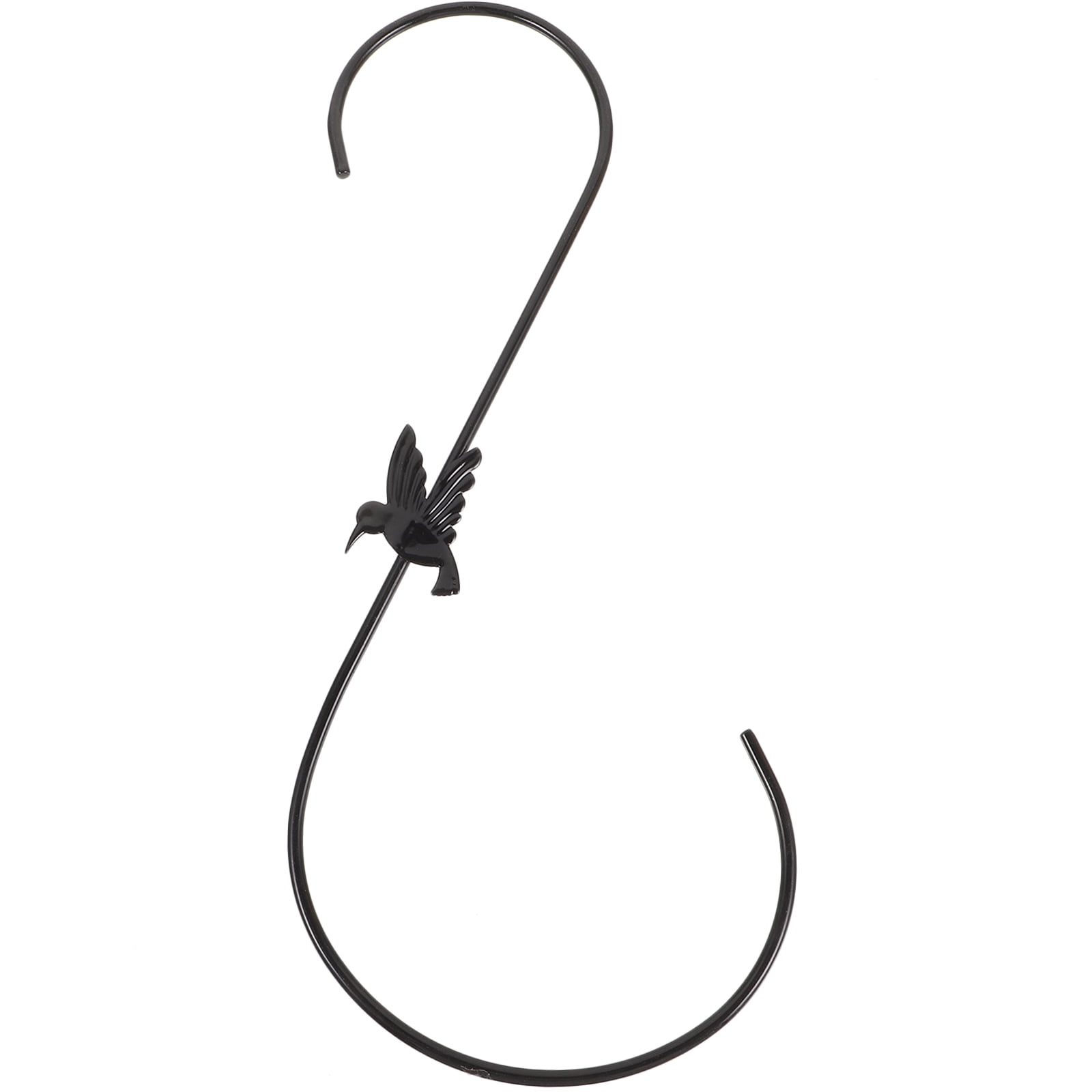 Eease Metal Bird Feeder Hanger with Hummingbird Design and S-Shaped ...