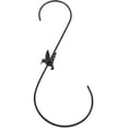 Eease Metal Bird Feeder Hanger with Hummingbird Design and S-Shaped ...