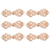 5 Pairs/Pack Chinese Knots Frog Buttons Closure Sewing Buttons Fastener ...