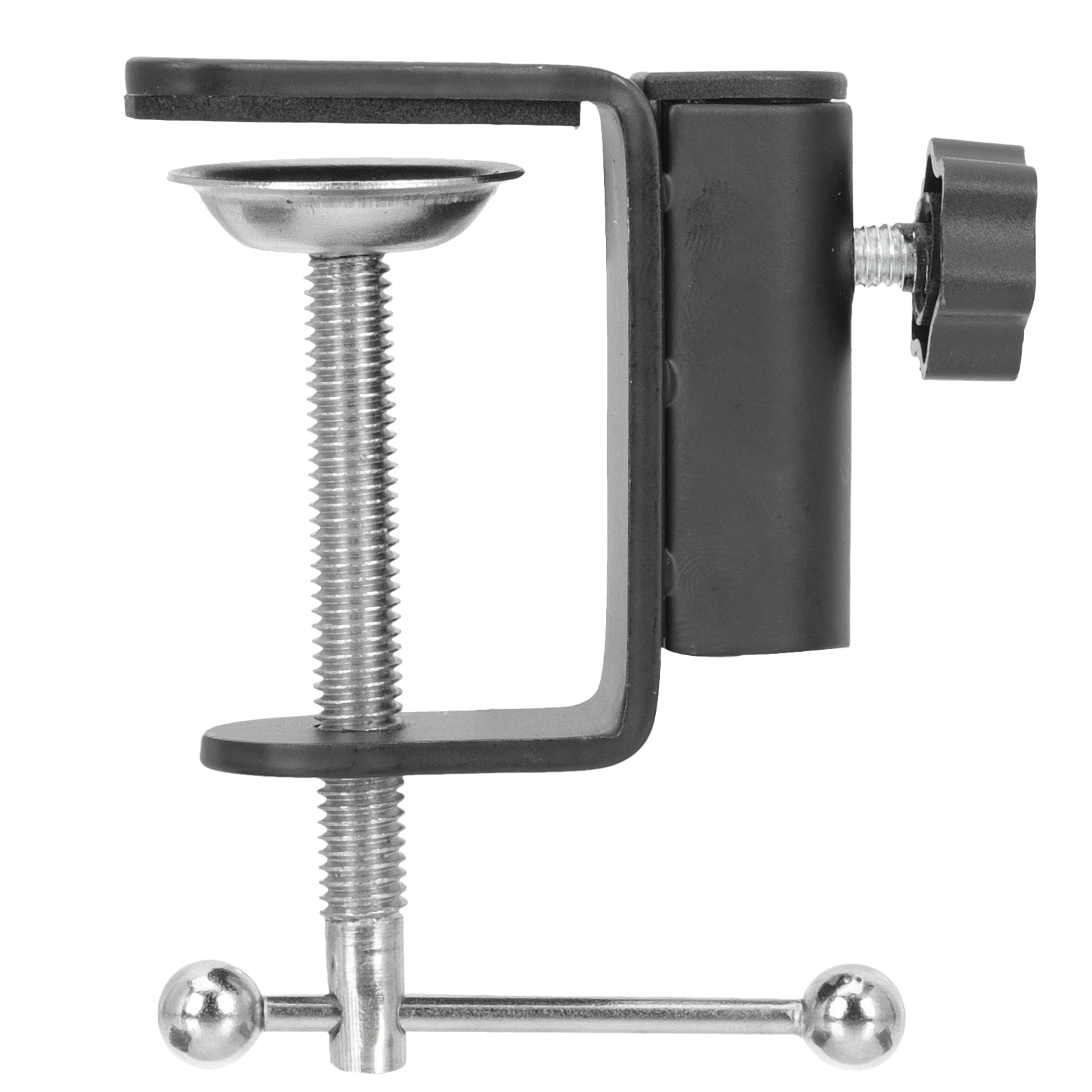 Eease Mic Mount Clamp Plastic Alloy Microphone Stand Base Multipurpose ...