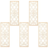 Handmade 6' Faux Leather Old World Rococo Room Divider - Walmart.com