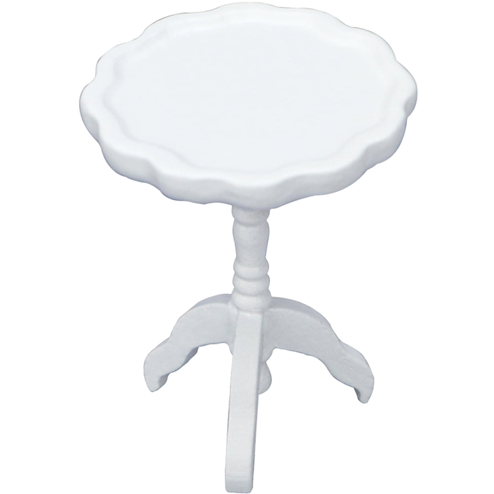 KALLORY Round Mini Table Decor Small Table Ornament for Family Members ...