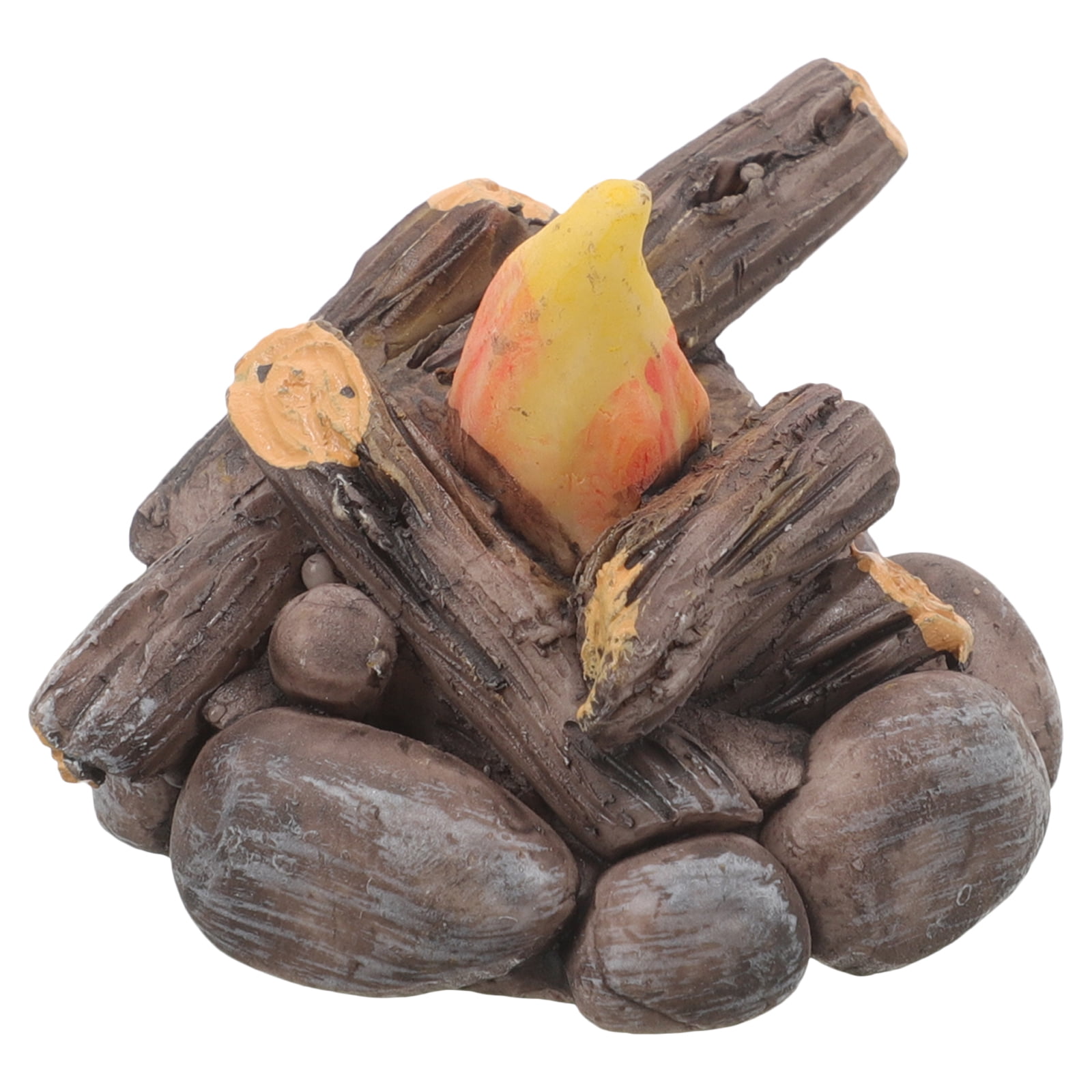 Eease Miniature Bonfire Model Fake Campfire Ornament Mini Bonfire ...