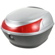 KOJEM 48L Universal Motorcycle Tail Box, Top Lock Storage for Honda ...