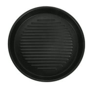 Lodge 6.5" Seasoned Cast Iron Grill Pan, L3GP, Stove Top Compatible ...