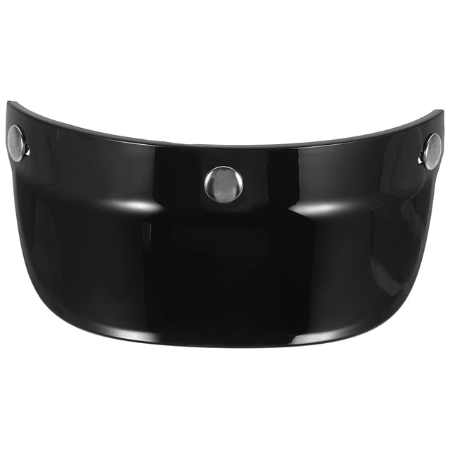 Eease Open Face Retro Motorcycle Helmet with Sun Shade - Black ...