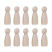 Tiny Peg Doll 1-3/8 inch Pack of 25 Peg People for Crafting and ...