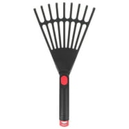AMES Collector Series 2915806 Leaf Rake, Poly Tine, 26-Tine, Steel ...