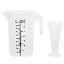 Ratio Rite Measuring Cup, Plastic, Precalibrated Ratios 16:1 to 70:1 ...