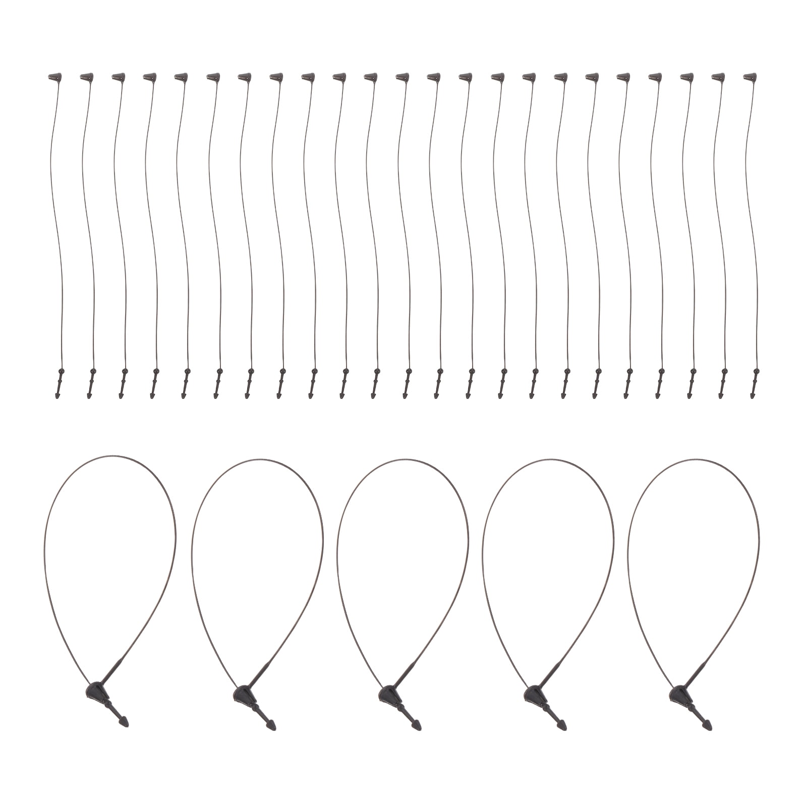 Eease Plastic Tag Fastener Fastener Snap Lock Pin Loop Required ...