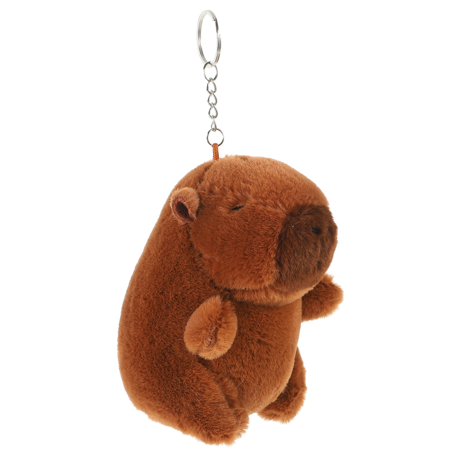 Cute Capybara Plush Ornament Stuffed Toy Pendant Key Chain Backpack ...