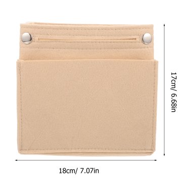 VANCORE Purse Organizer Insert with Zipped Top for Women, Handbag ...