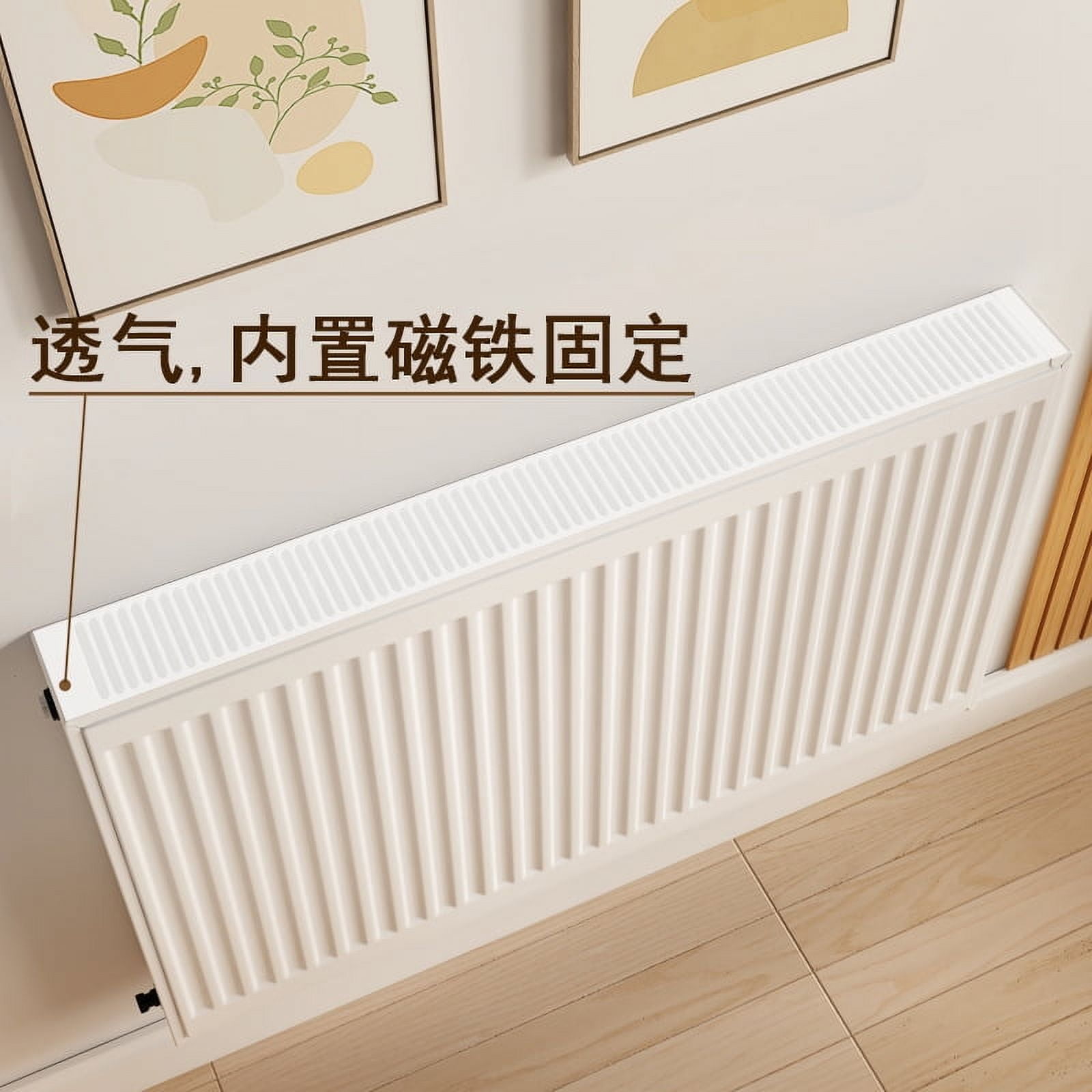 Eease Radiator Cover Decorative Heating Cabinet Cover Louvered Grill ...