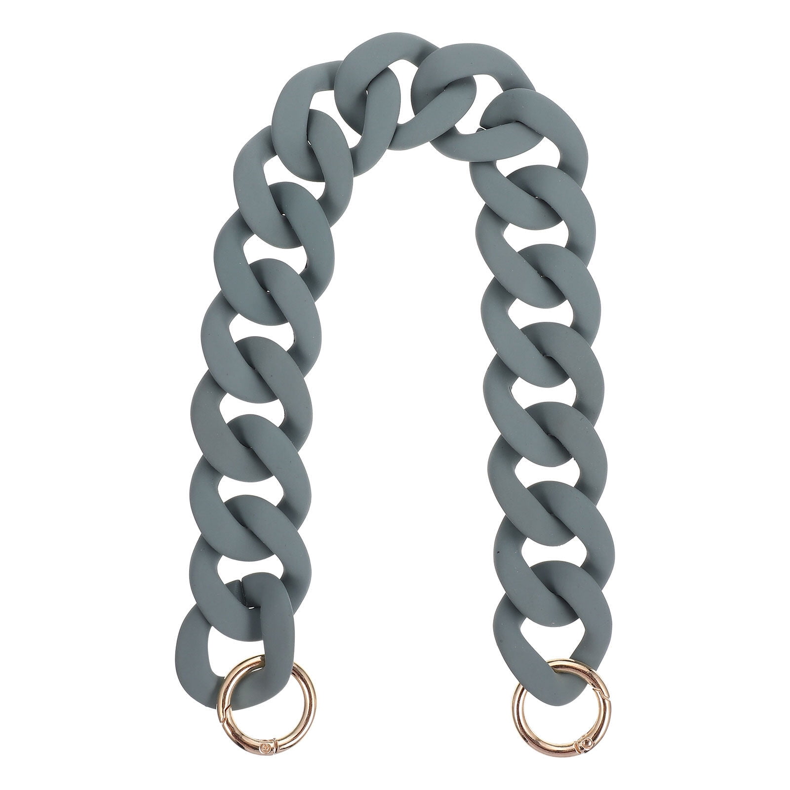 Eease Resin Bag Chain Crossbody Strap Dark Green DIY Replacement ...