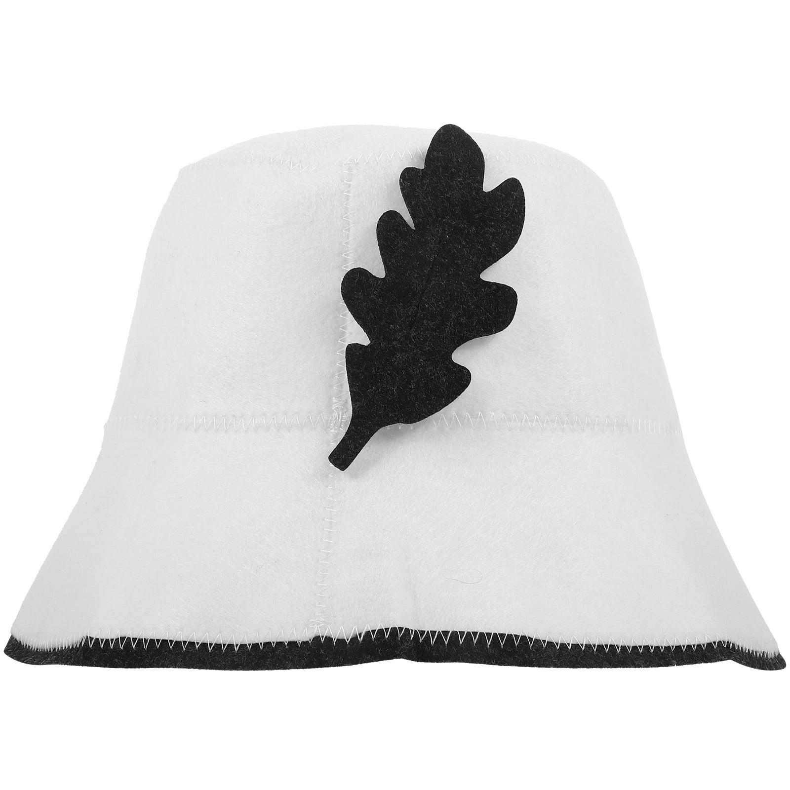 KALLORY Protect Head from Overheating Sauna Hat Felt 1Set 9.8x9.8x6.7in ...