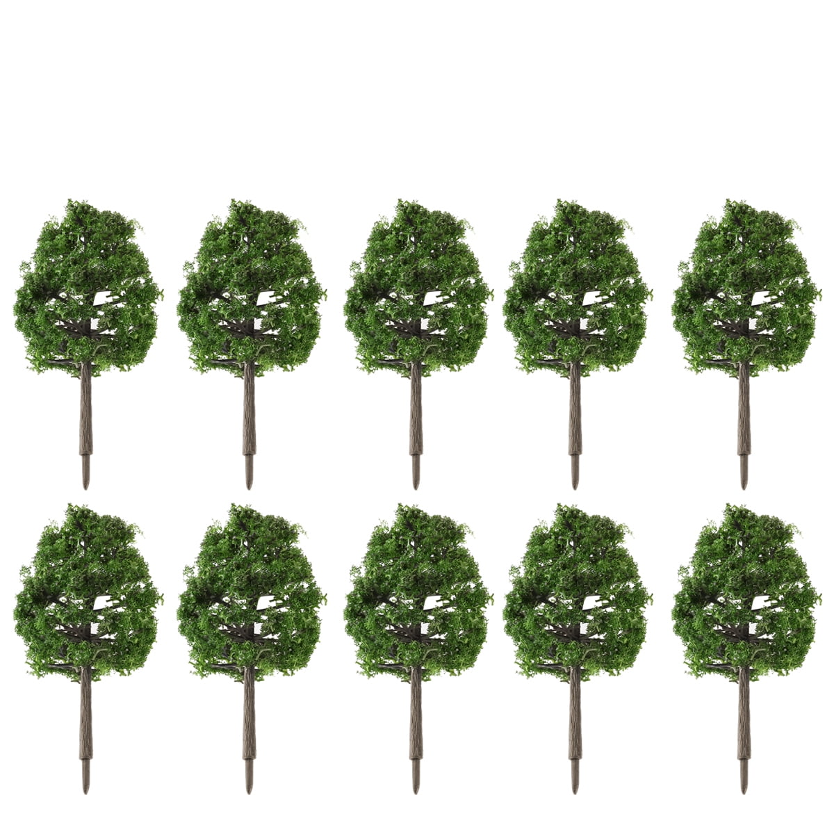 Eease Simulation Tree Mini Landscape Garden Potted Decoration (20pcs ...