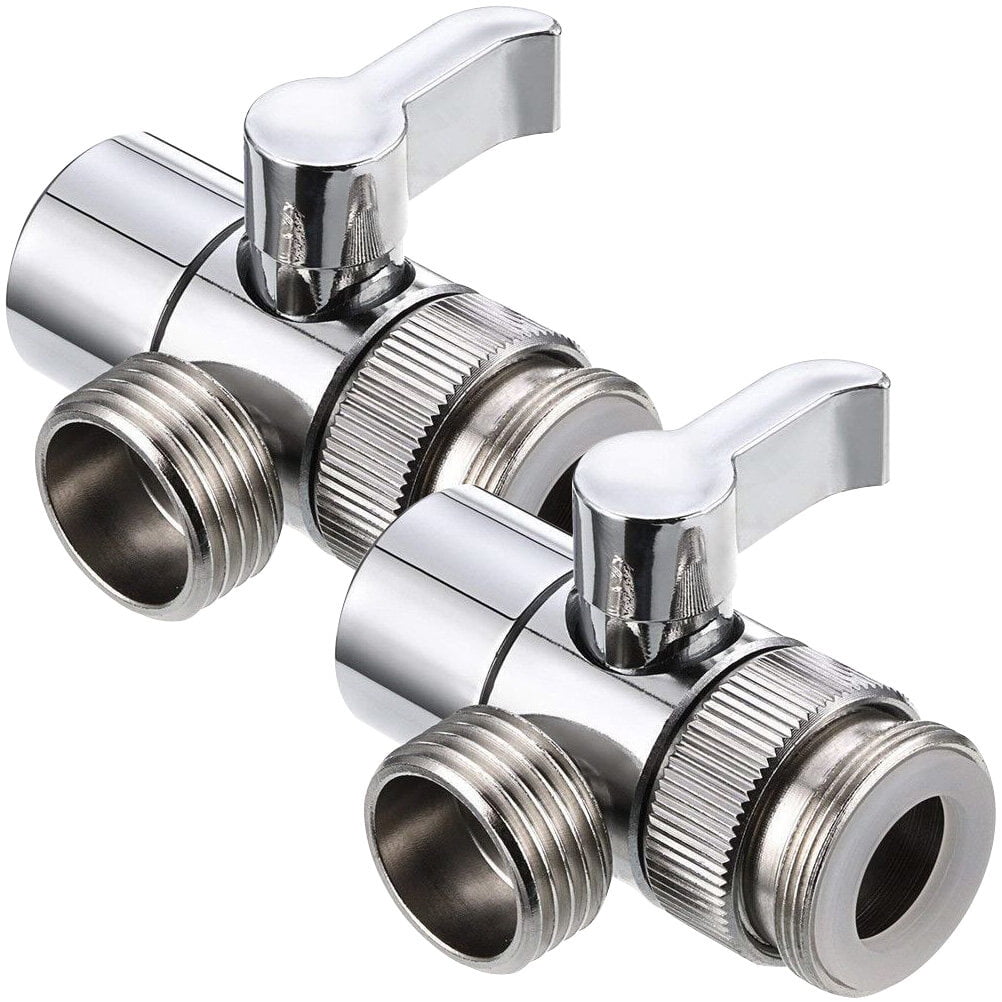 Eease Sink Faucet to Hose Adapter with Diverter - 2 Pack - Walmart.com Eease Sink Faucet to Hose Adapter with Diverter - 2 Pack - Walmart.com