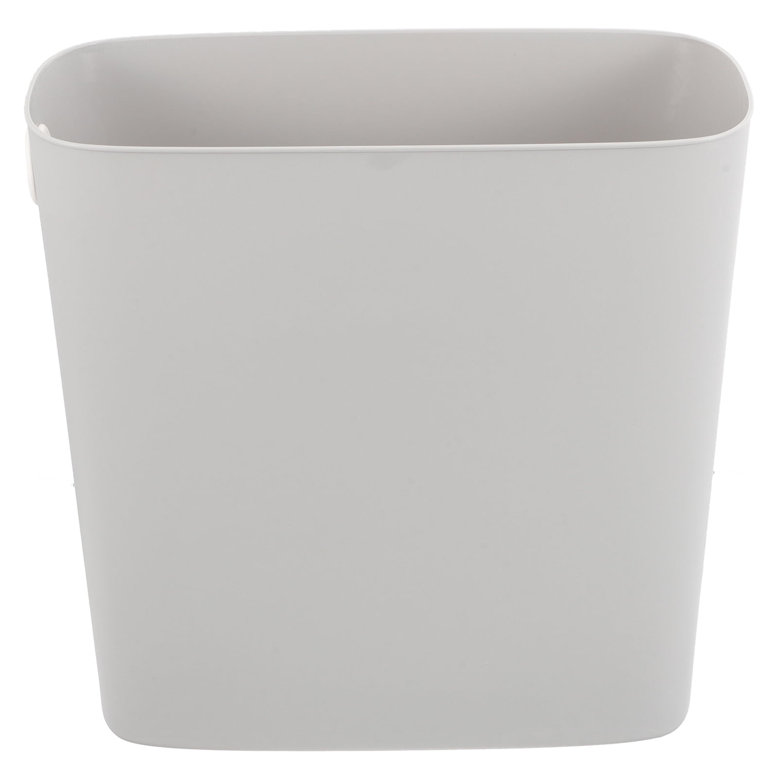 Plastic Trash Can for Kitchen, Bathroom, Office - Compact Wastebasket ...