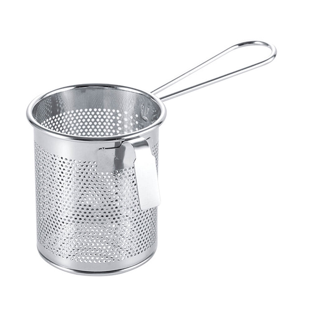 Hot Pot Mini Basket Funnel Skimmer Colander Ladle Pasta Dumpling ...