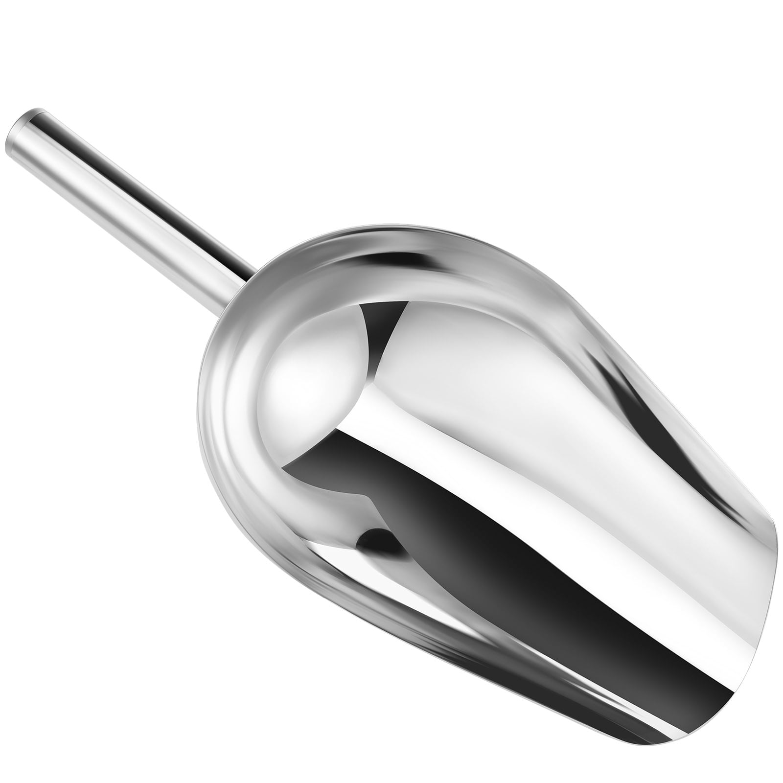 Eease Stainless Steel Kitchen Scoops Set of 3 for Candy, Flour, Popcorn ...